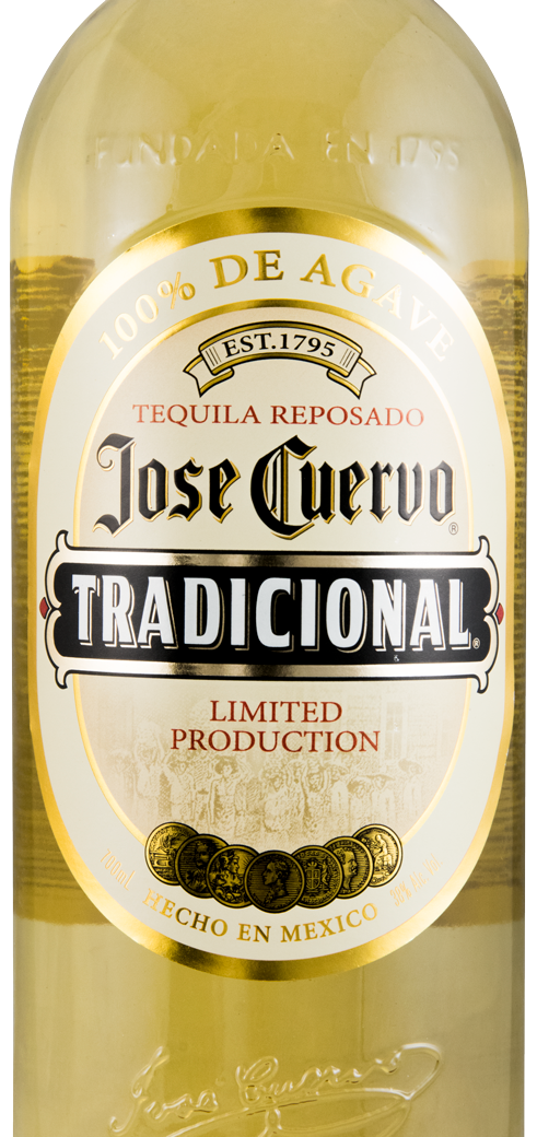 Tequila Jose Cuervo 100% Agave Reposado Tradicional
