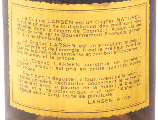 Cognac Larsen TVFC The Veritable Fine Champagne