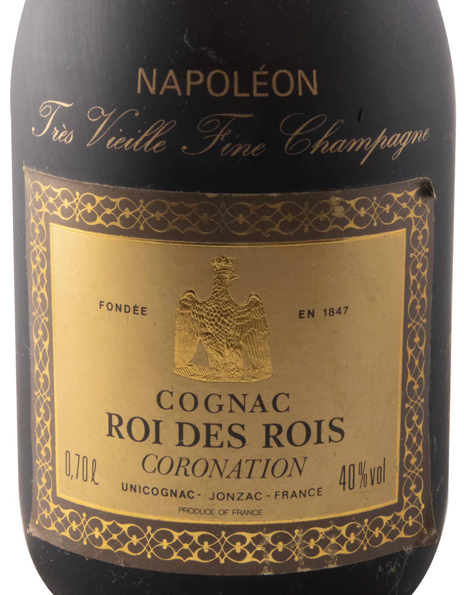 Cognac Roi des Rois Napoleón Coronation