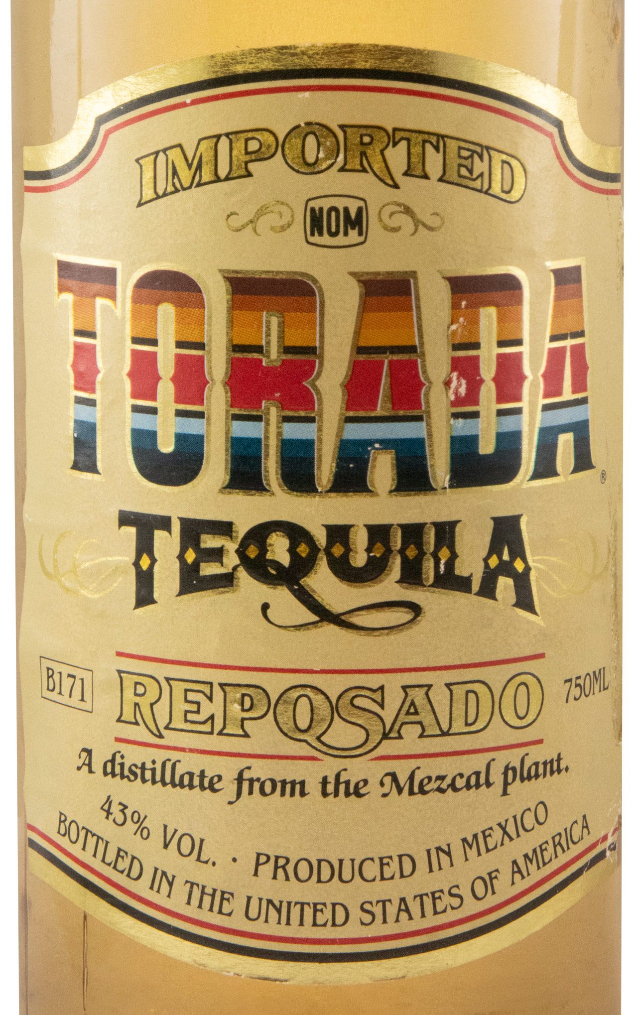 Tequila Torada Reposado 1L