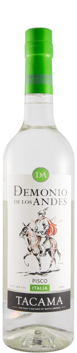 Aguardente Pisco Demonio de los Andes Italia