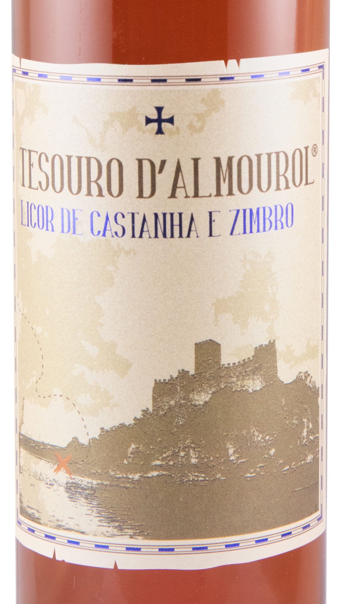 Licor de Castanha & Zimbro Tesouro d'Almourol 50cl