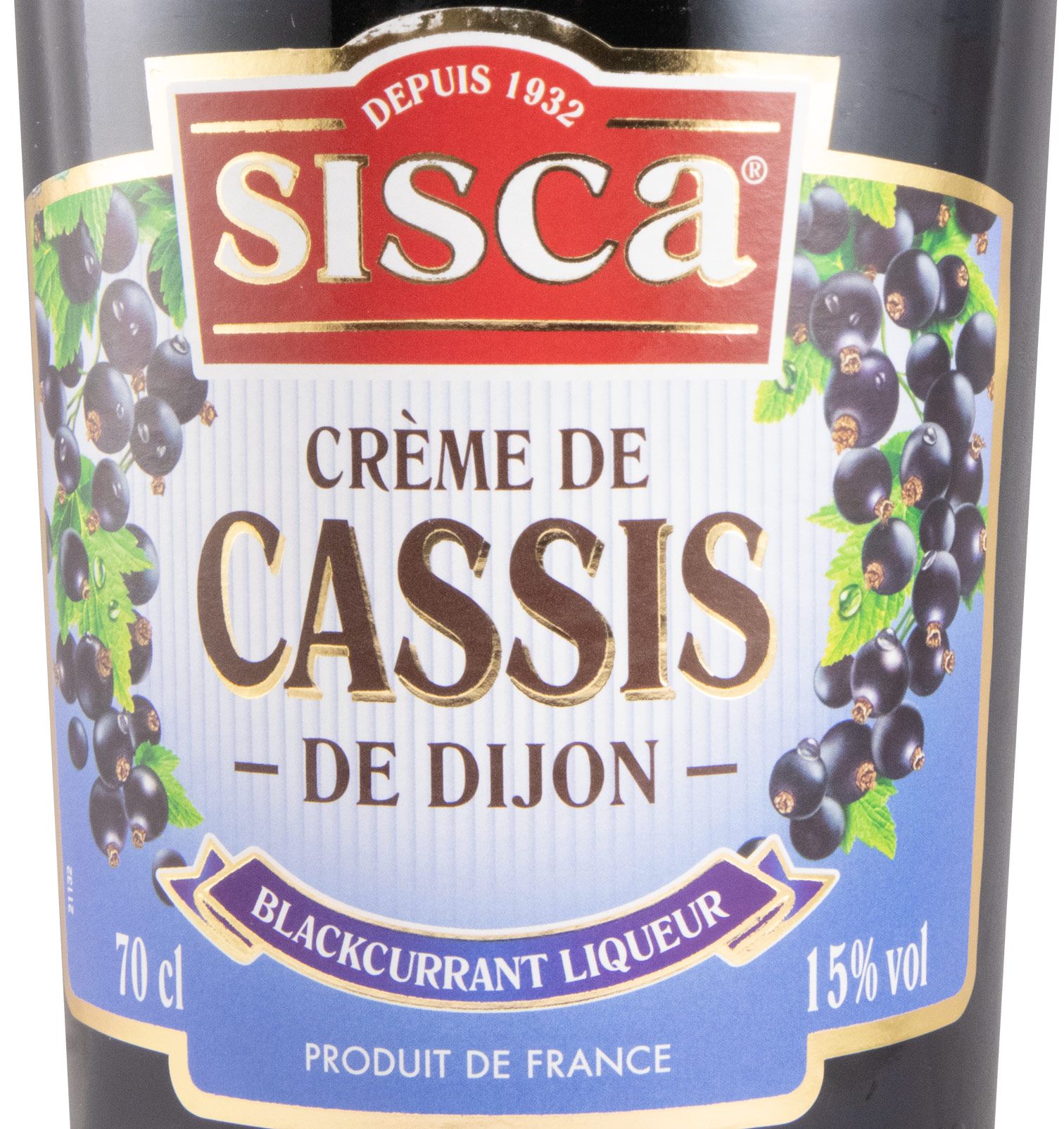Creme de Licor Cassis Sisca