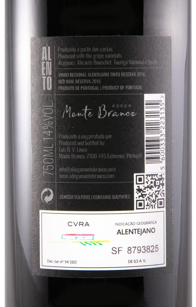 2016 Alento Reserva tinto