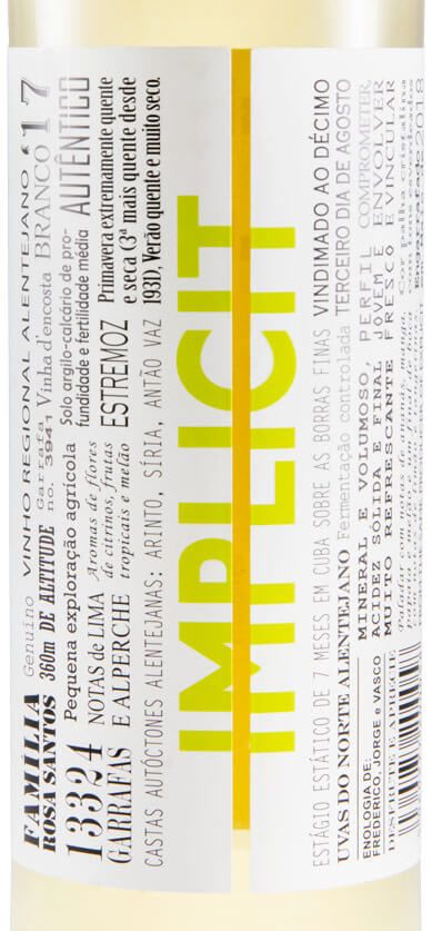 2018 Implicit branco