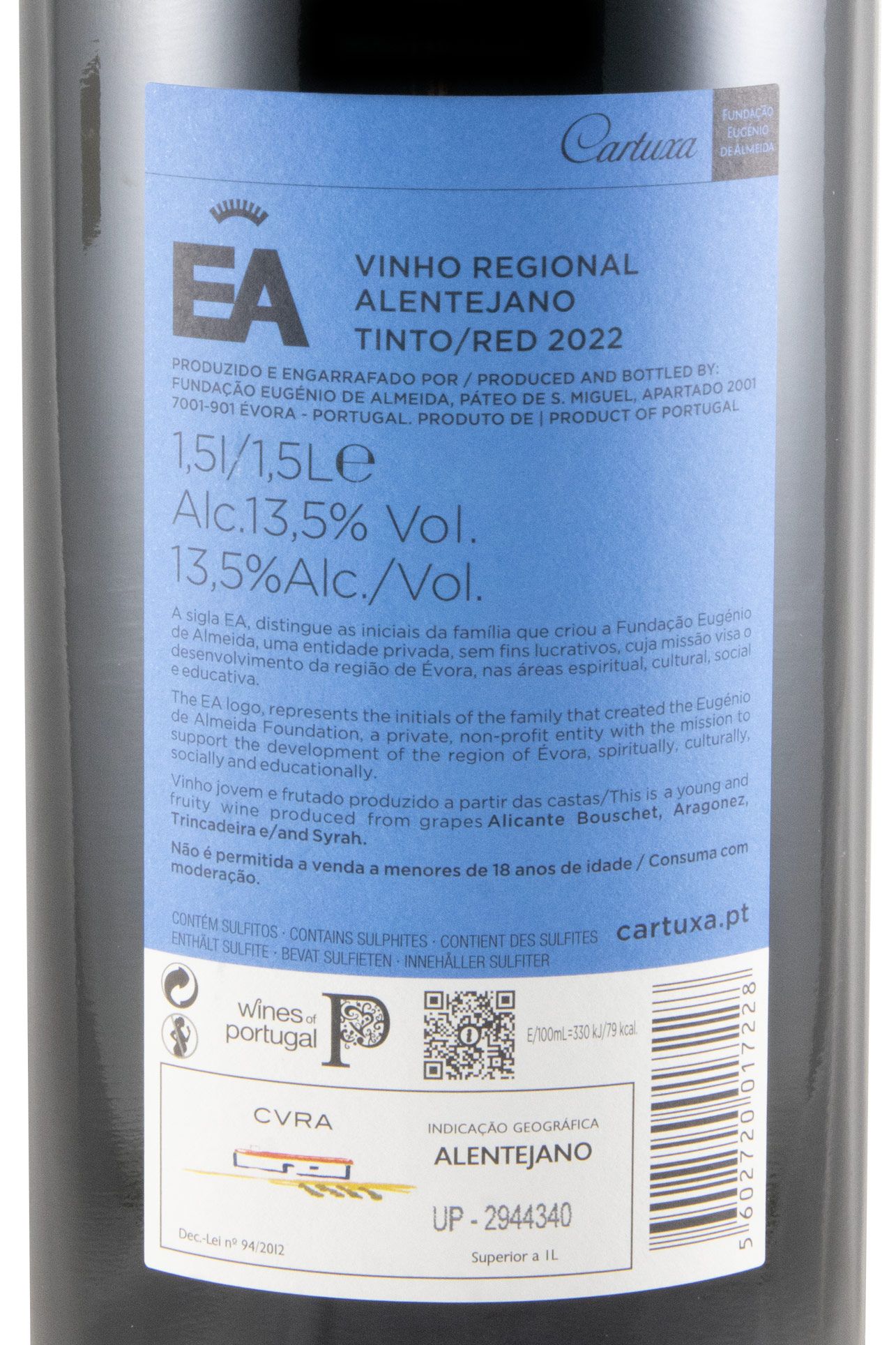 2022 Fundação Eugénio de Almeida EA red 1.5L