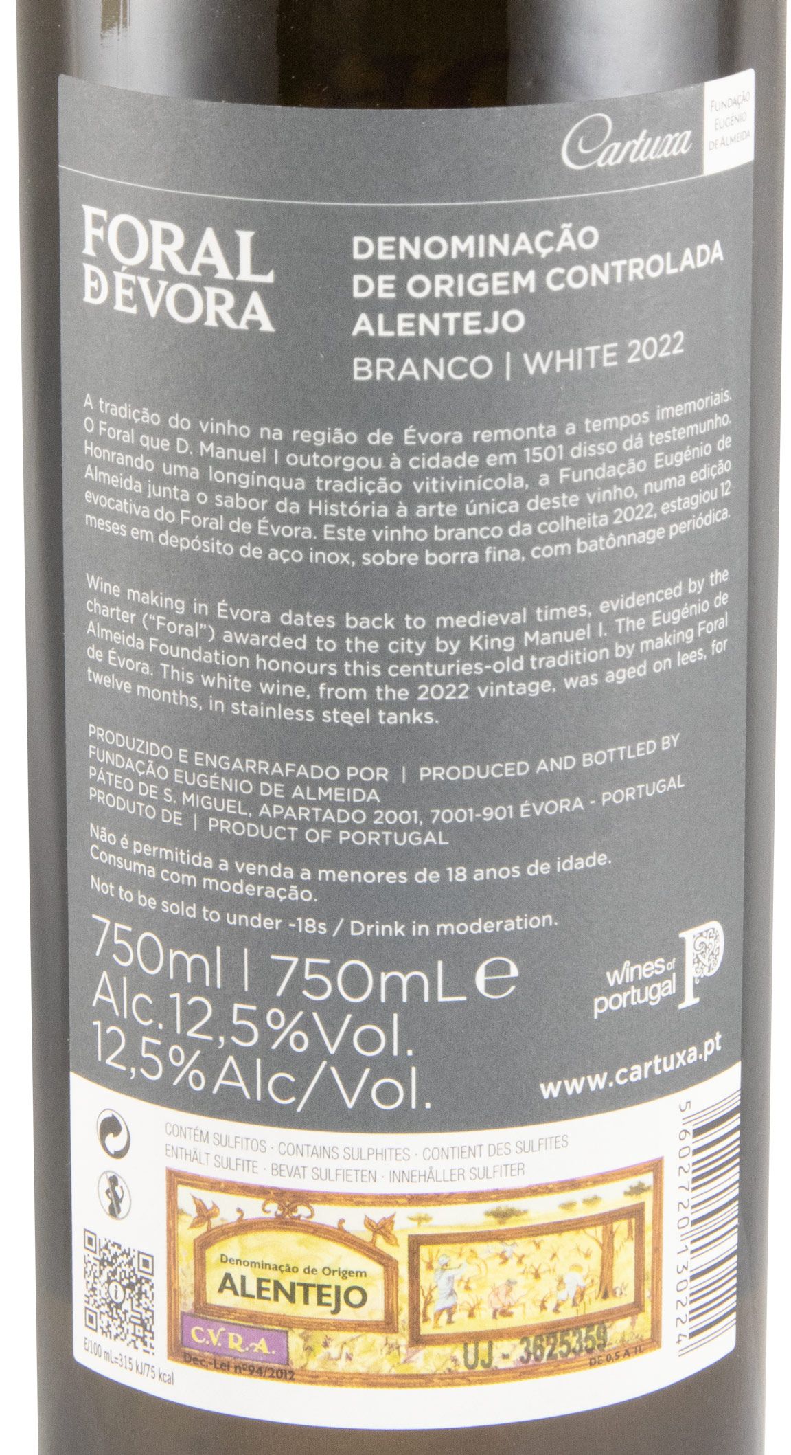 2022 Foral de Évora branco