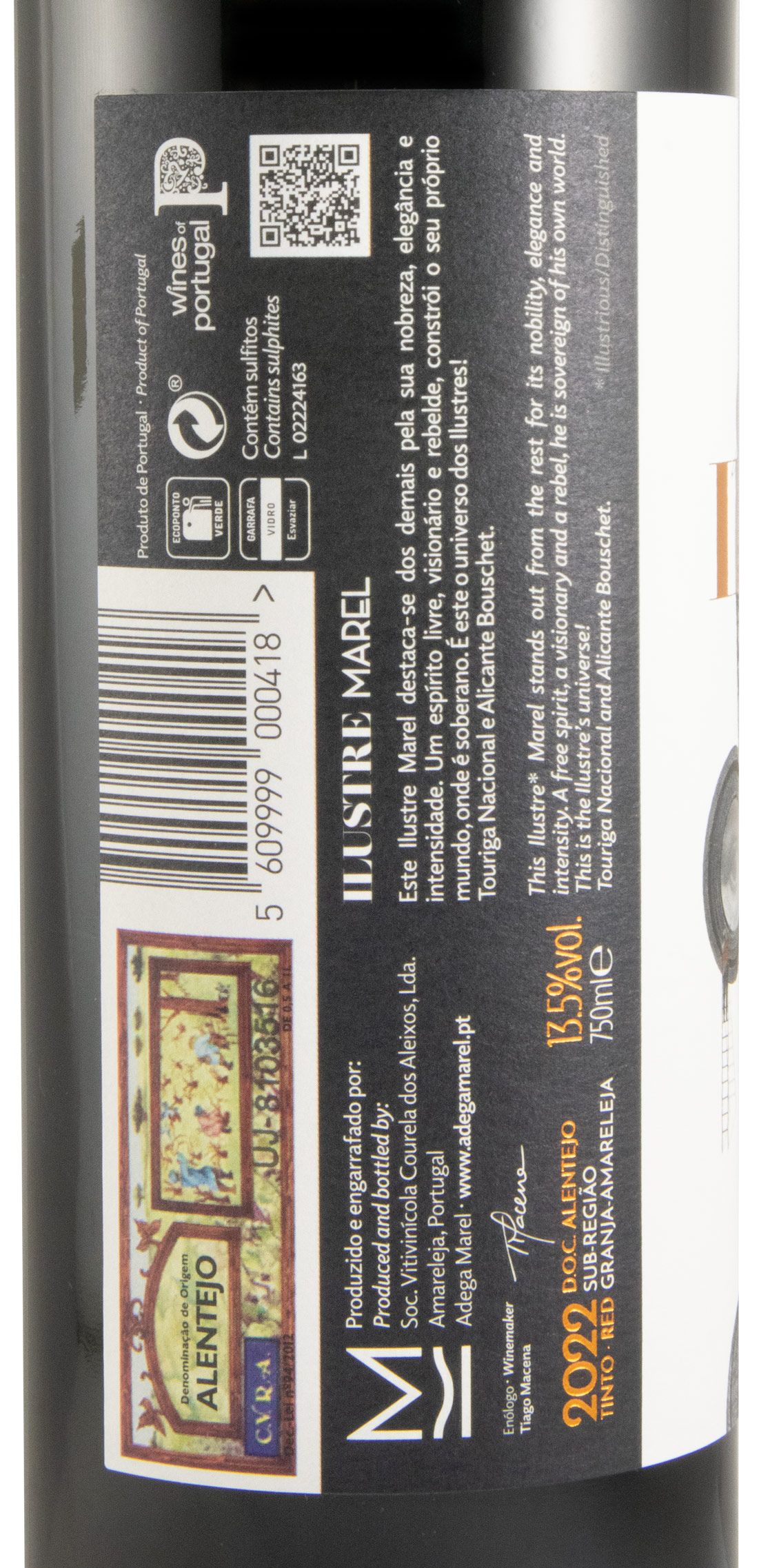 2022 Marel Ilustre tinto