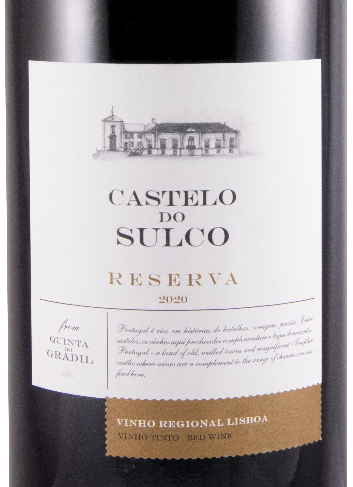 2020 Castelo do Sulco Reserva tinto 1,5L