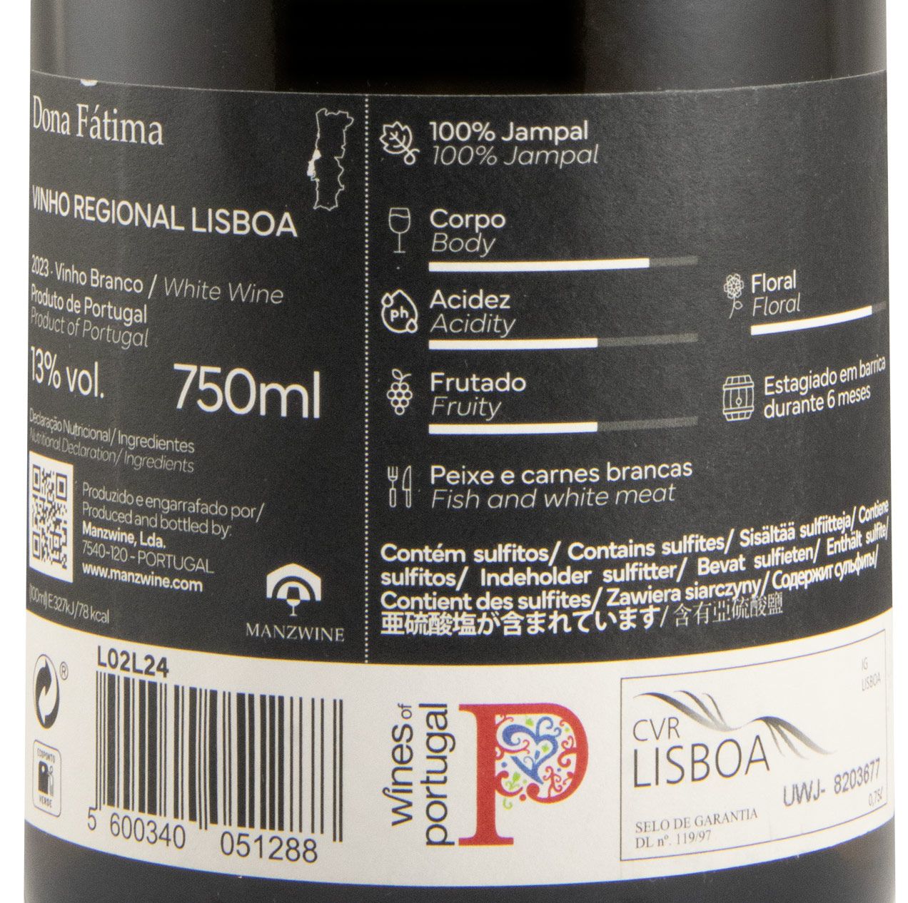 2023 Manz Dona Fátima Jampal white