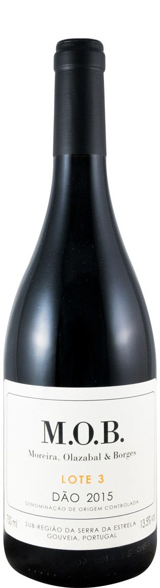 2015 Moreira, Olazabal & Borges MOB Lote 3 tinto