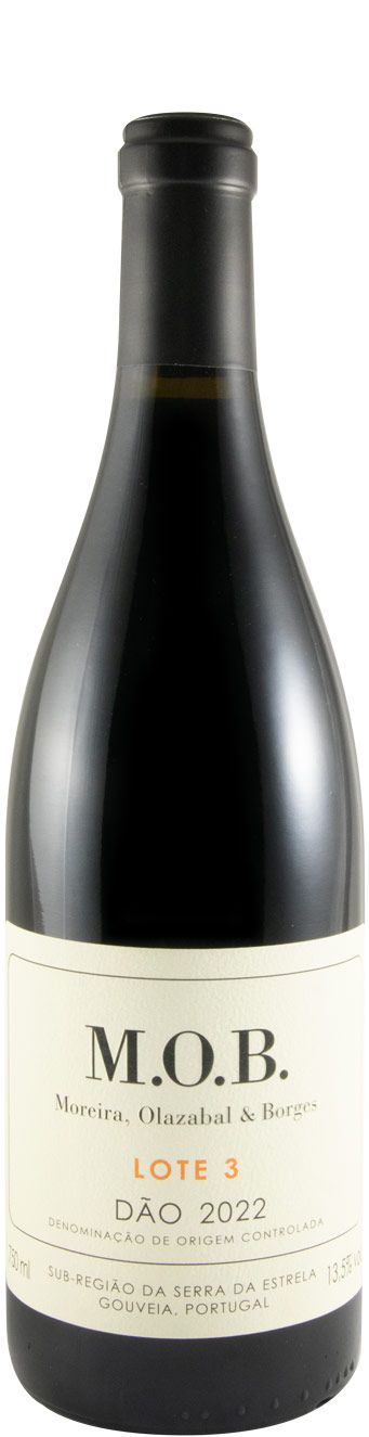 2022 Moreira, Olazabal & Borges MOB Lote 3 tinto