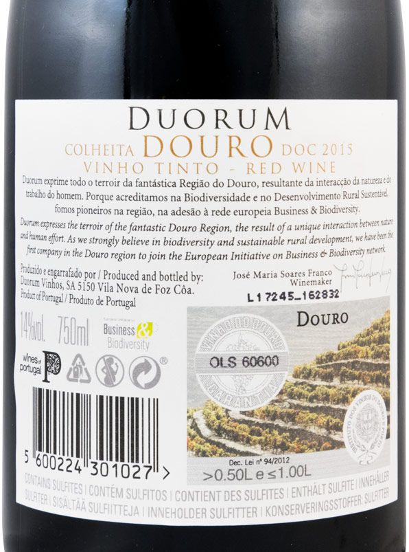 2015 Duorum tinto