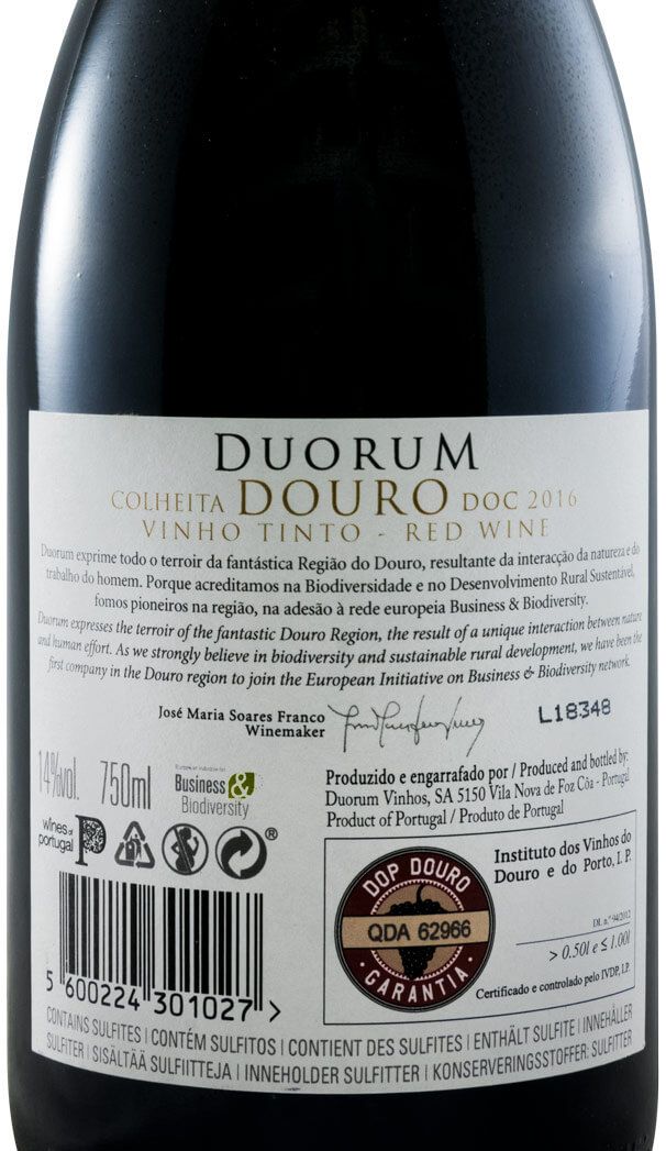 2016 Duorum tinto