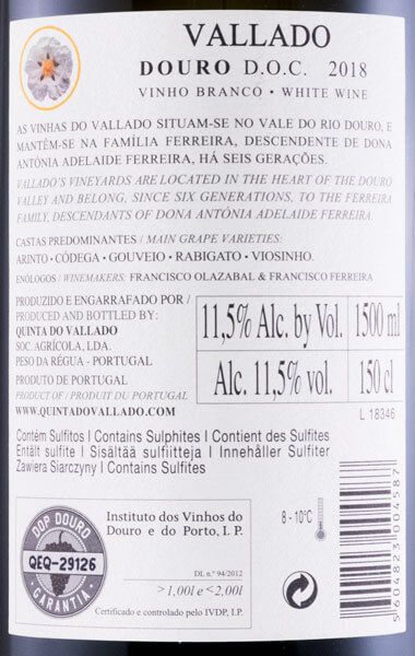 2018 Vallado branco 1,5L