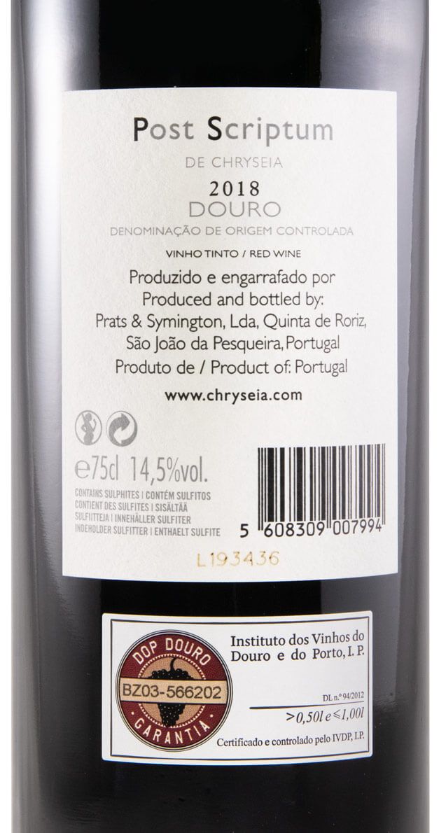 2018 Post Scriptum tinto