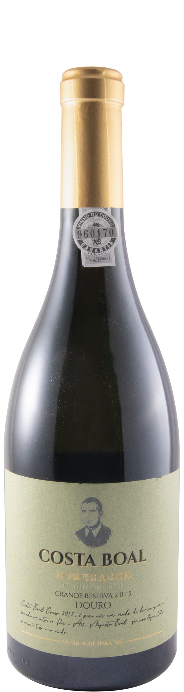 2015 Costa Boal Homenagem Grande Reserva branco