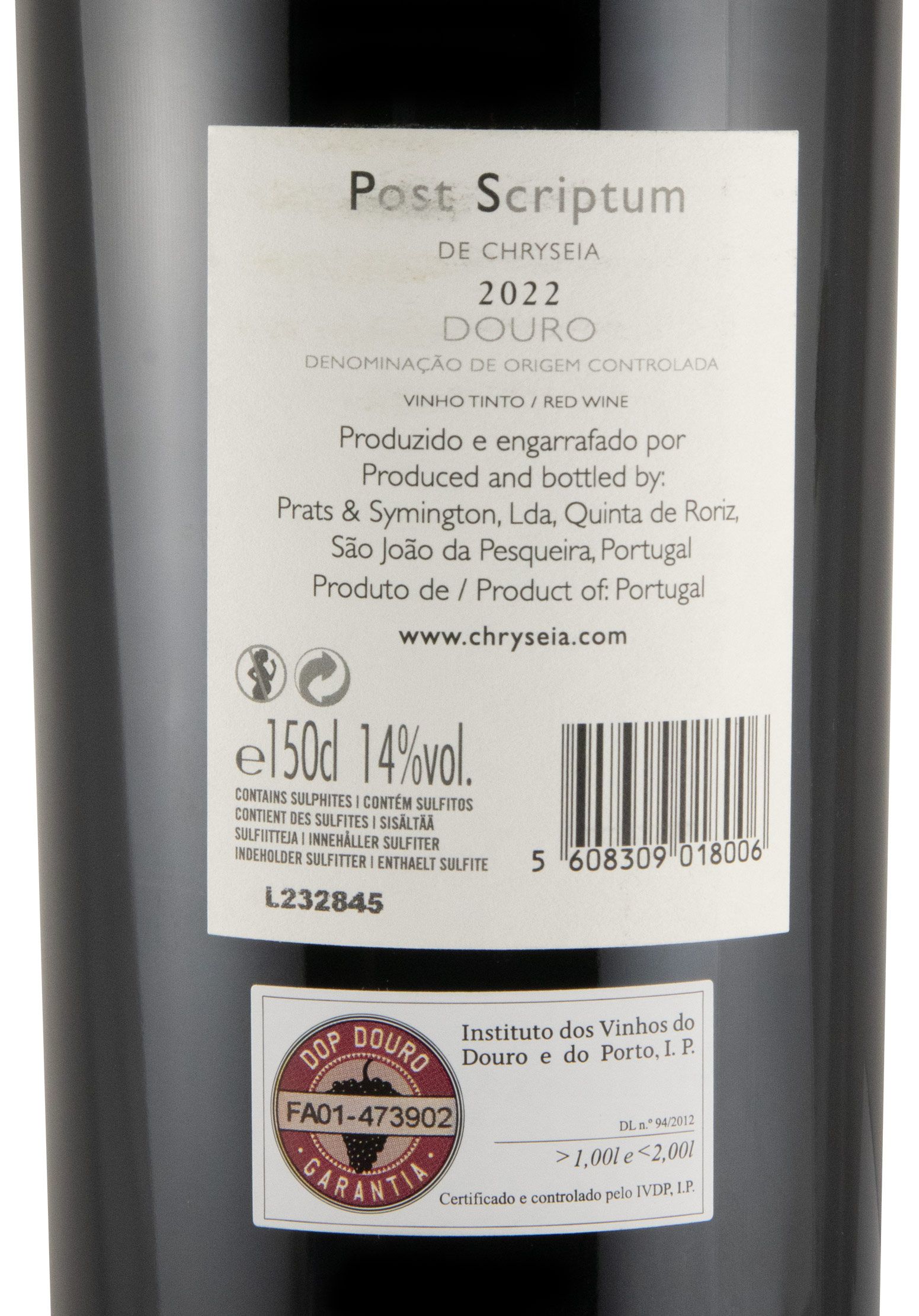 2022 Post Scriptum tinto 1,5L