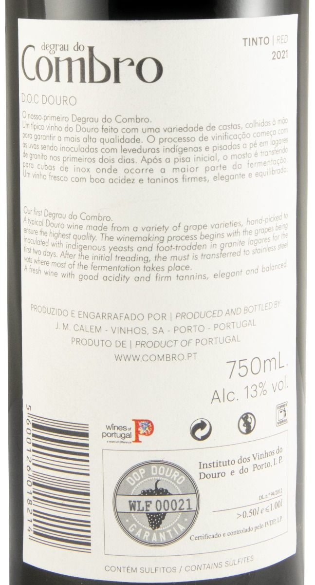 2021 Degrau do Combro tinto