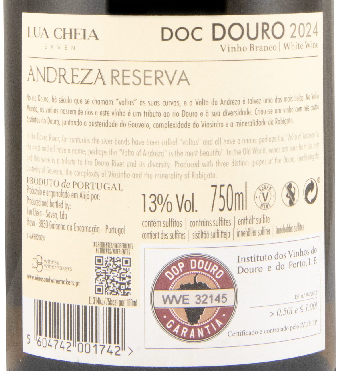 2024 Andreza Reserva branco