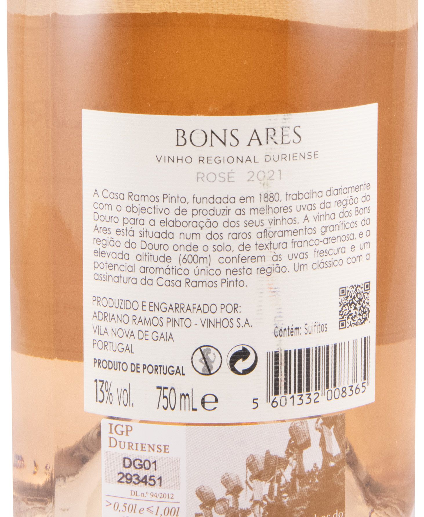 2021 Ramos Pinto Bons Ares rosé