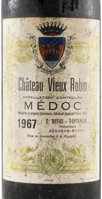 1967 Château Vieux Robin Medoc tinto