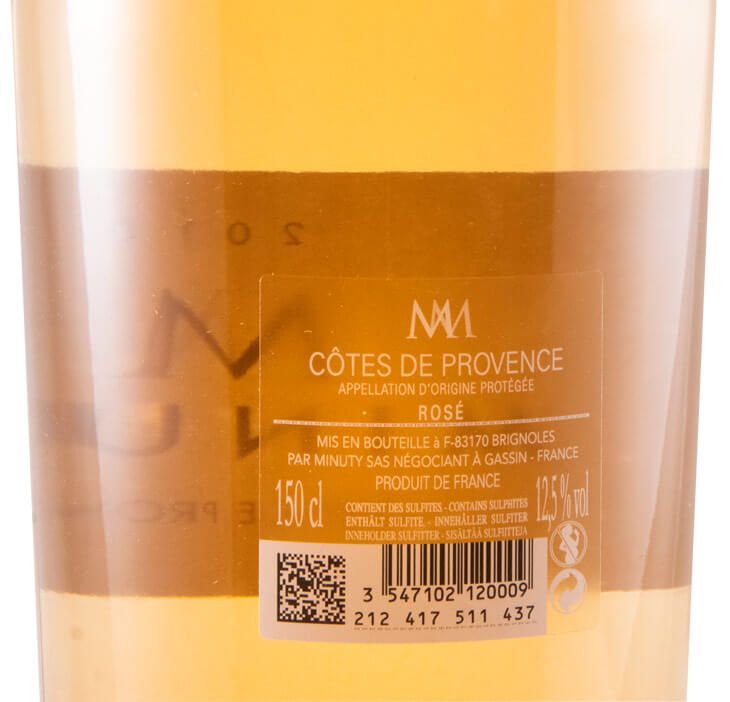 2018 Château Minuty M de Minuty Côtes de Provence rosé 1,5L