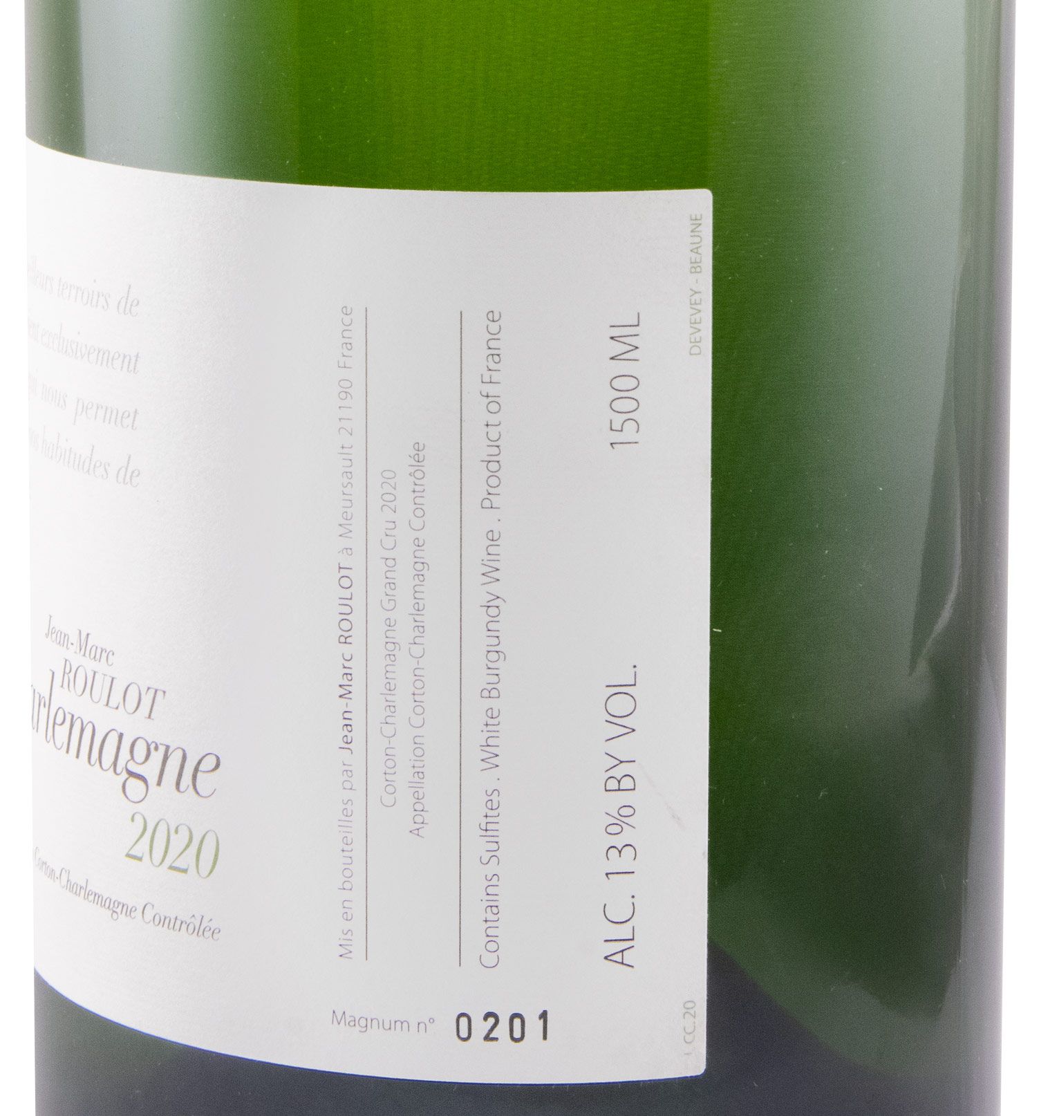 2020 Jean-Marc Roulot Corton-Charlemagne white 1.5L