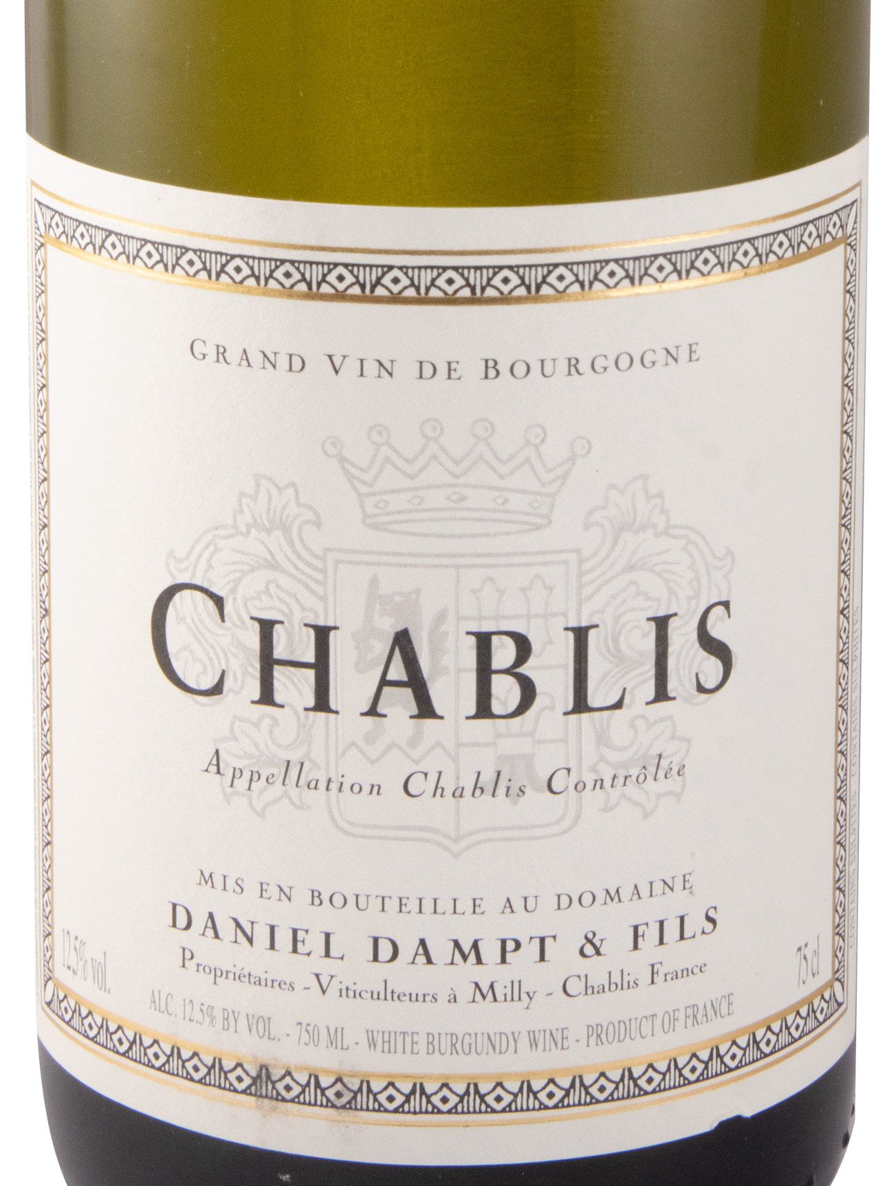 2022 Domaine Daniel Dampt Chablis branco