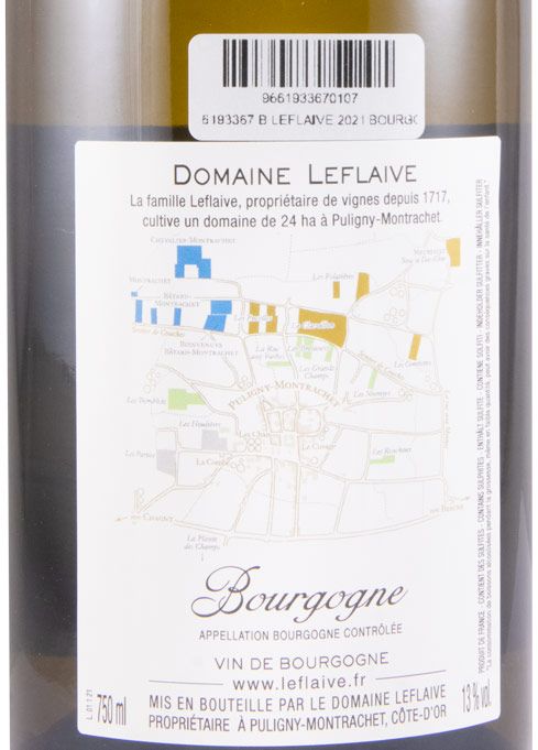2021 Domaine Leflaive Bourgogne branco