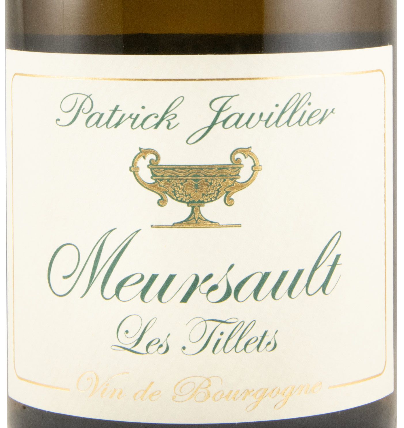 2023 Patrick Javillier Les Tillets Meursault white