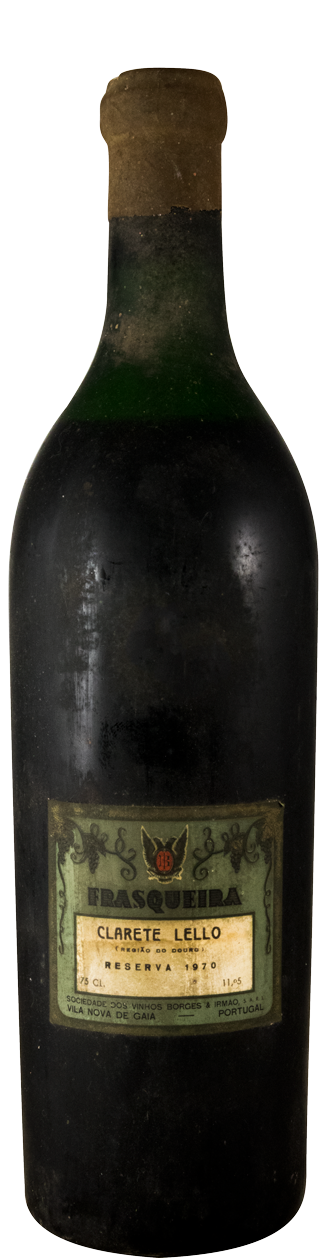 1970 Borges & Irmão Frasqueira Clarete Lello Reserva tinto