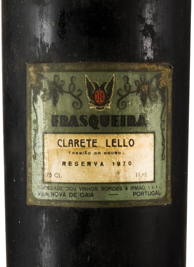 1970 Borges & Irmão Frasqueira Clarete Lello Reserva tinto