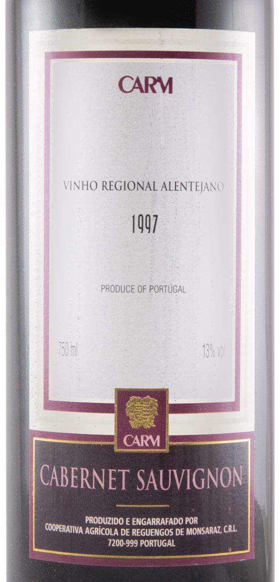 1997 CARM Cabernet Sauvignon red