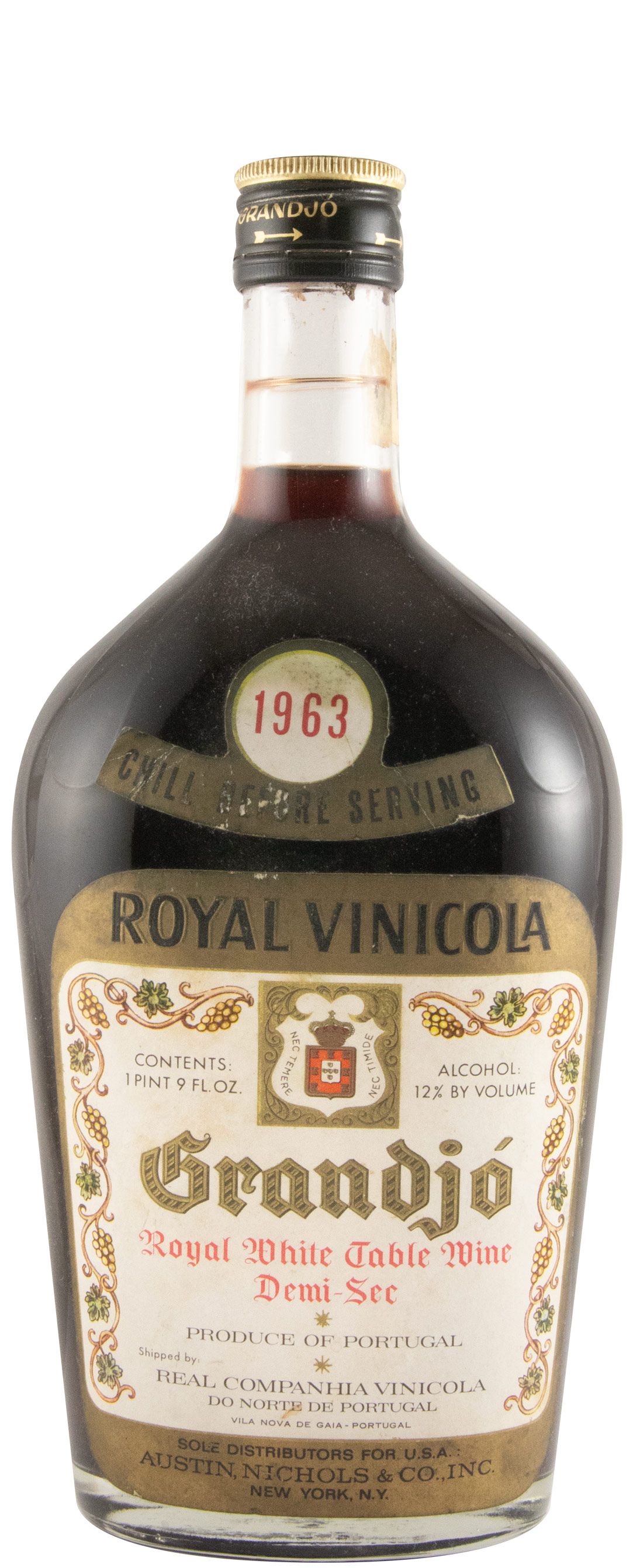 1963 Royal Vinícola Grandjó white