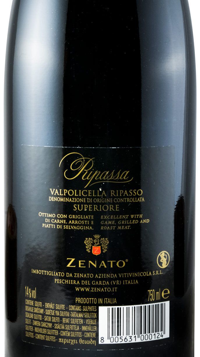 2014 Zenato Ripassa Valpolicella Ripasso Superiore tinto