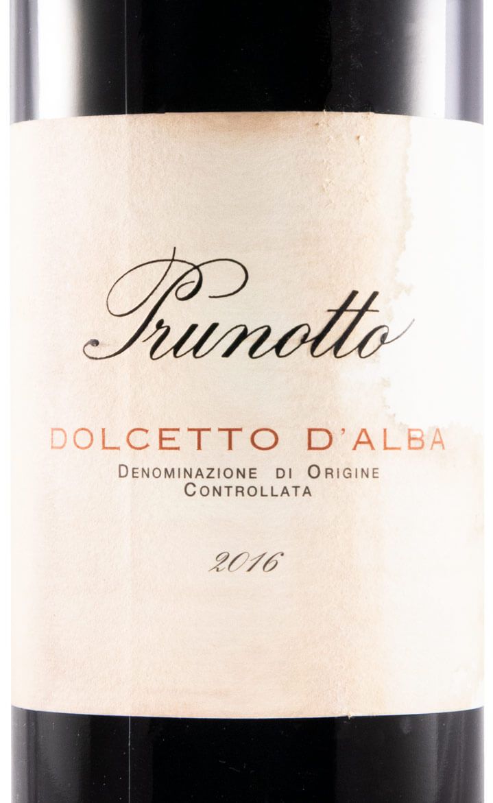 2016 Prunotto Dolcetto d'Alba tinto