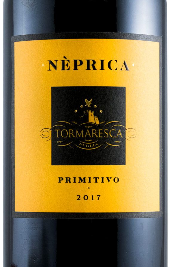 2017 Tormaresca Nèprica Primitivo tinto