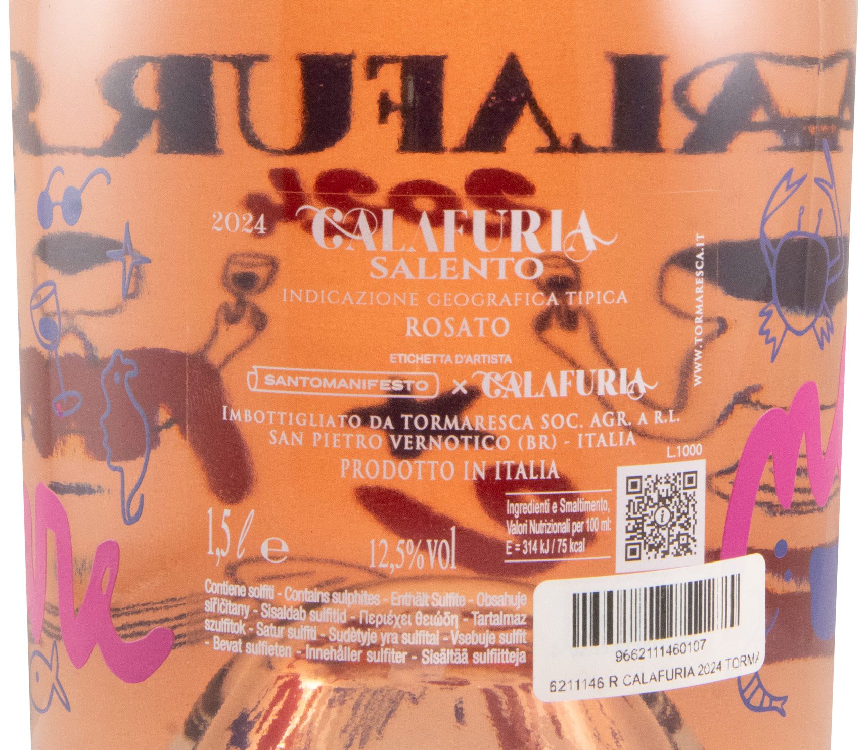 2024 Tormaresca Calafuria Salento rosé 1,5L
