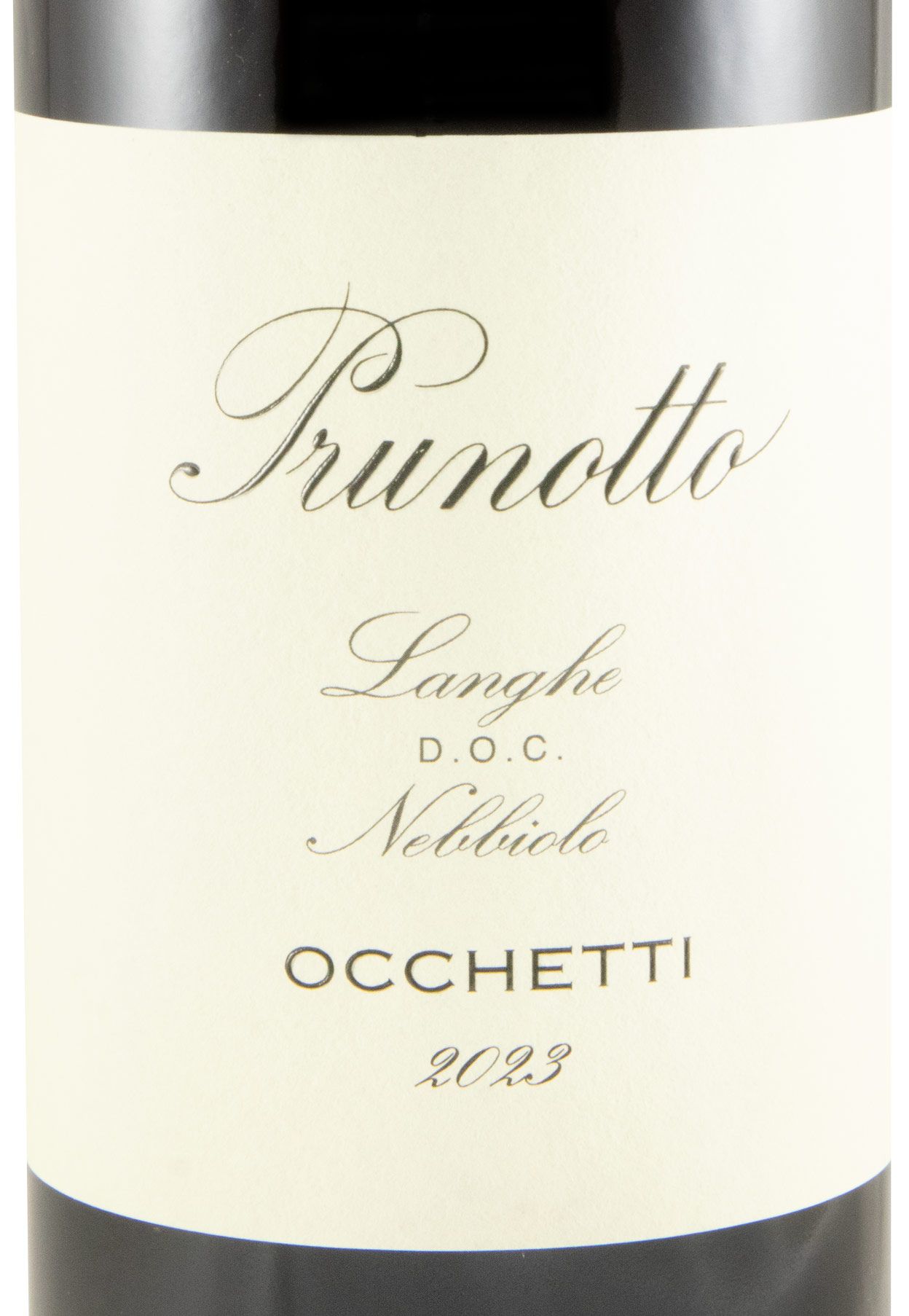 2023 Prunotto Occhetti Nebbiolo Langhe red