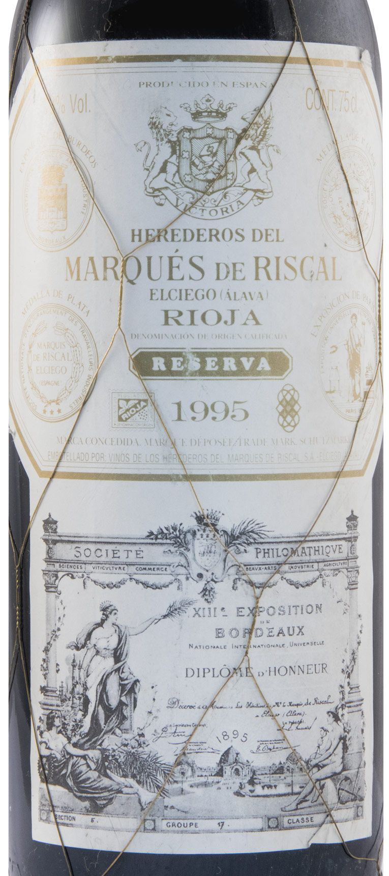 1995 Marqués de Riscal Reserva Rioja tinto