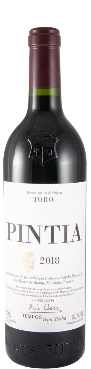 2018 Pintia Toro tinto