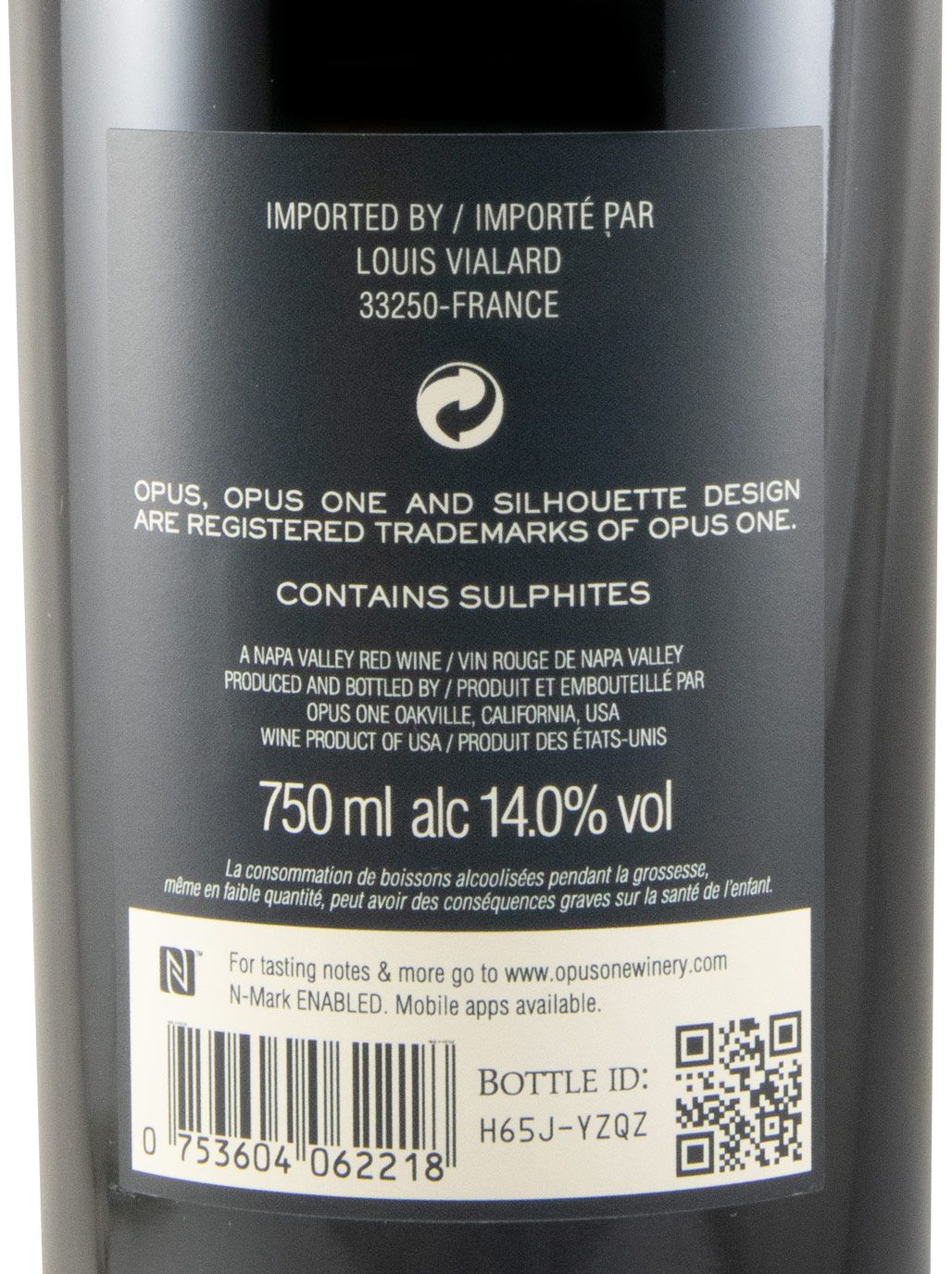 2021 Opus One Napa Valley tinto