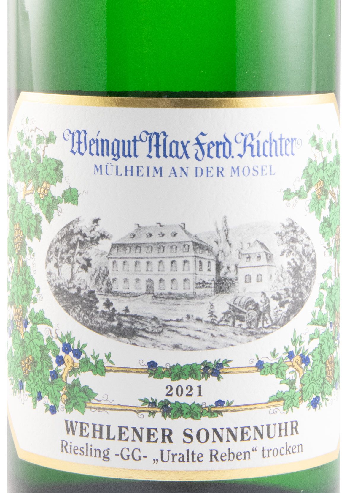 2021 Max Ferd. Richter Wehlener Sonnenuhr Riesling GG Uralte Reben branco 2021 Max Ferd. Richter Wehlener Sonnenuhr Riesling GG Uralte Reben branco