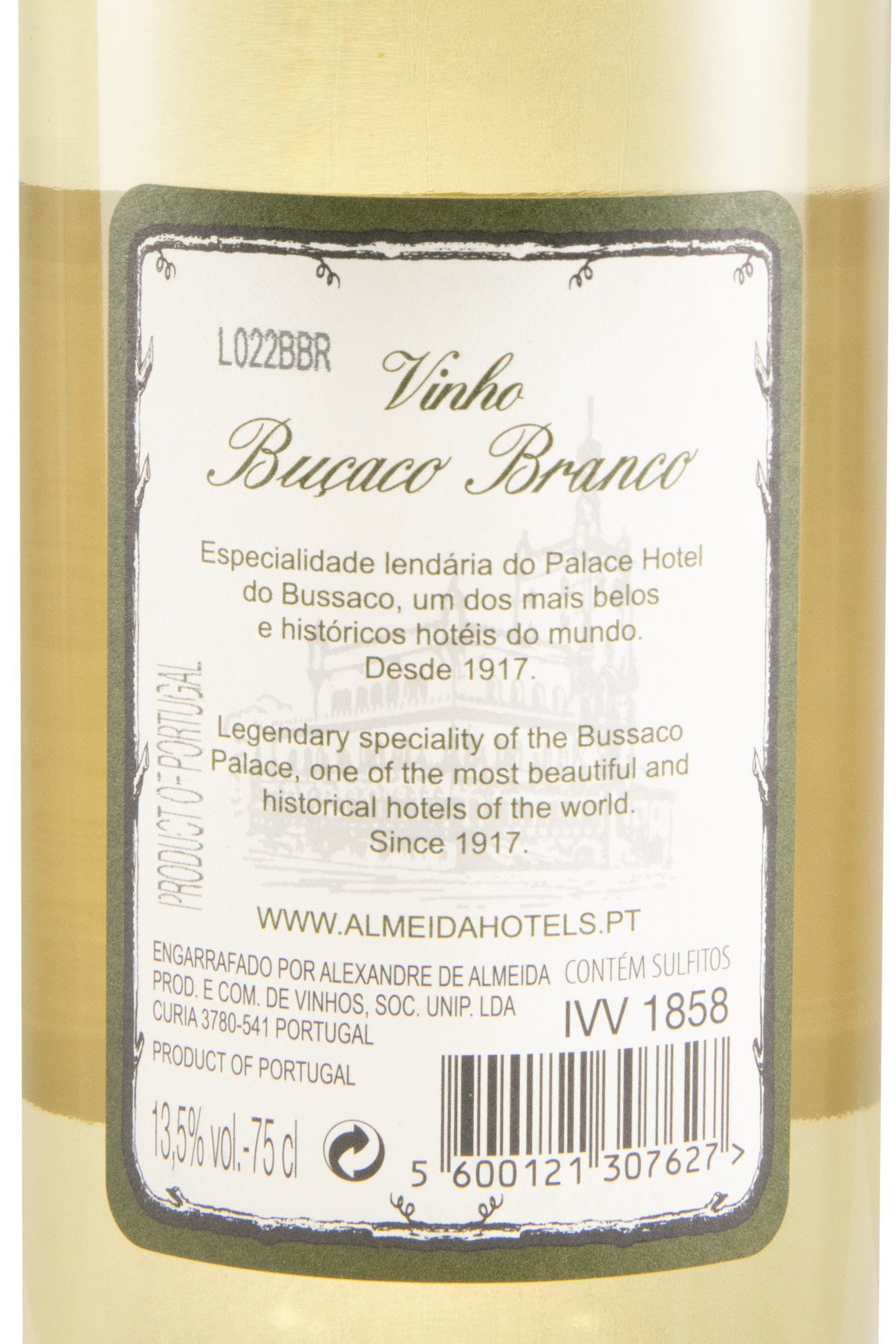 2022 Buçaco Reservado branco
