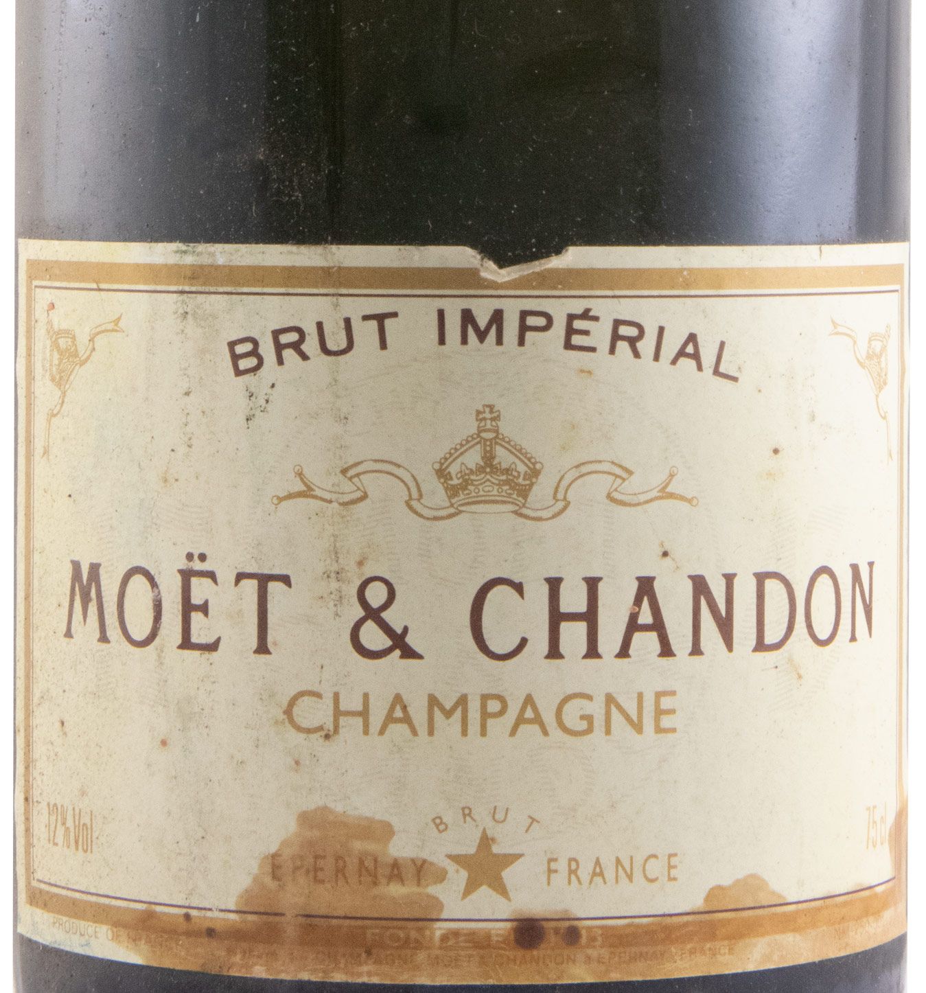 Champagne Moët & Chandon Impérial Bruto (rótulo antigo)
