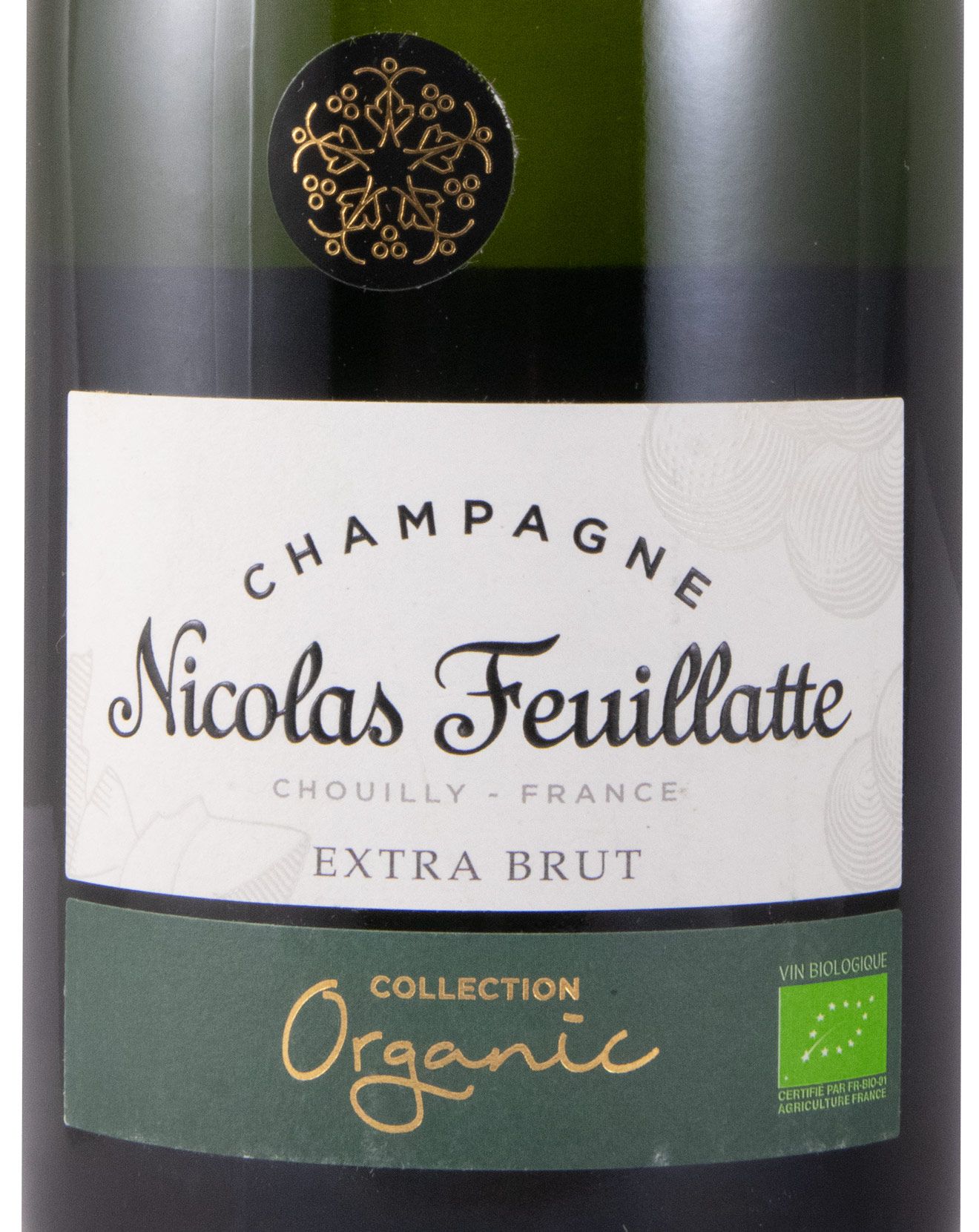 Champagne Nicolas Feuillatte Extra Bruto biológico