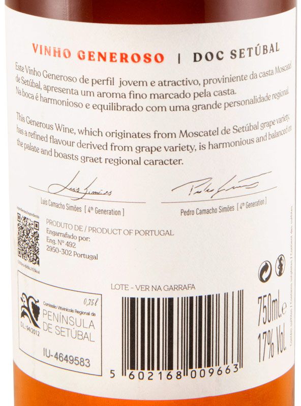 Moscatel de Setúbal Horácio Simões