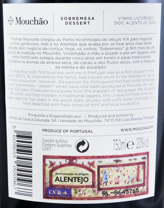 2012 Liqueur Wine Mouchão