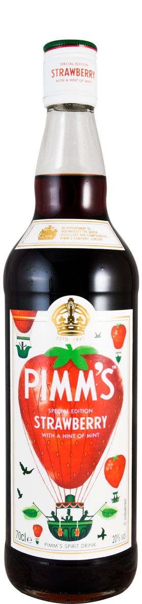 Pimm's Strawberry with a Hint of Mint